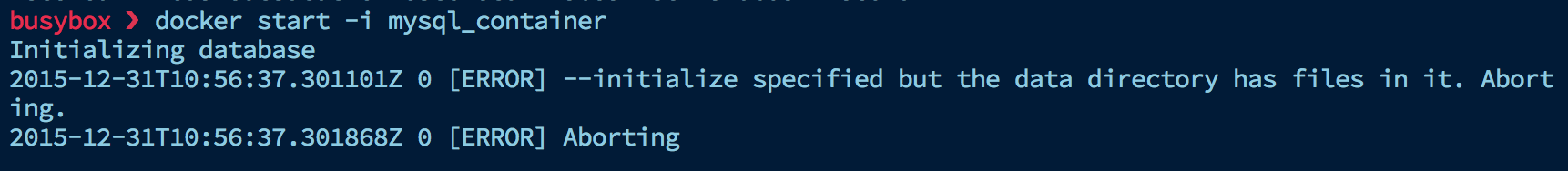 Dockerでmysqlのデータを保存する方法 Qiita
