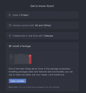 初心者の初心者による初心者のためのAtom #ATOM - Qiita