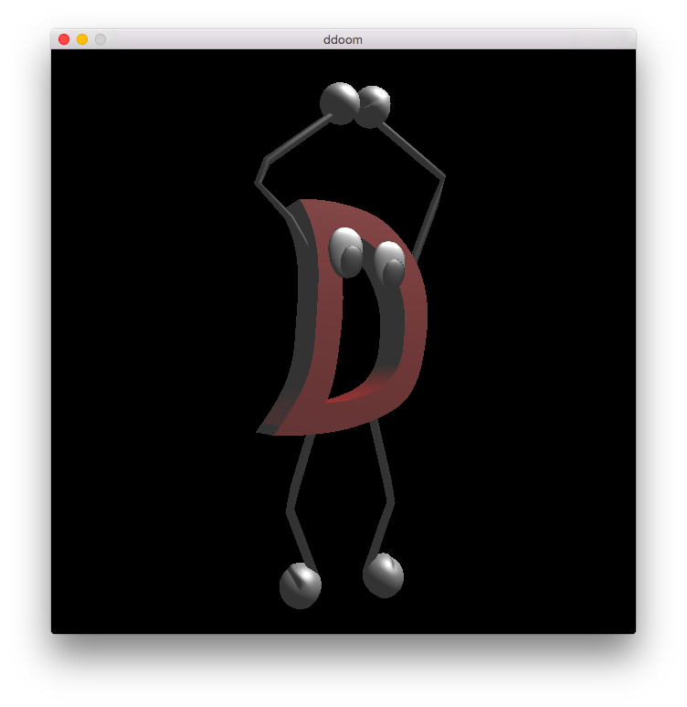 D + SDL2 + OpenGL3 + Assimp3 でD言語くんを描く #dlang - Qiita