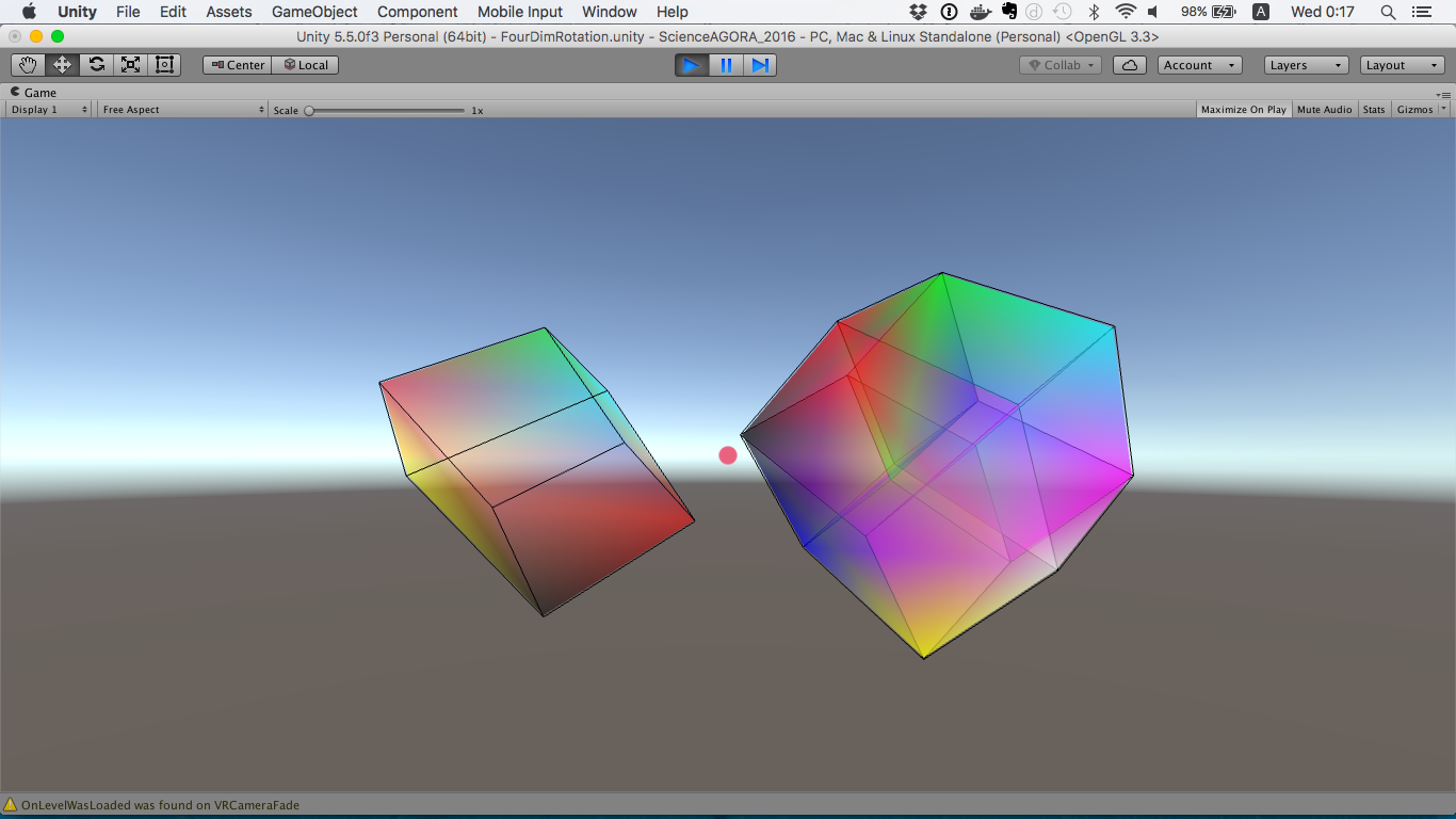 Unity VR 4D - Unity + Oculus Riftで4次元を見てみよう #3DCG - Qiita
