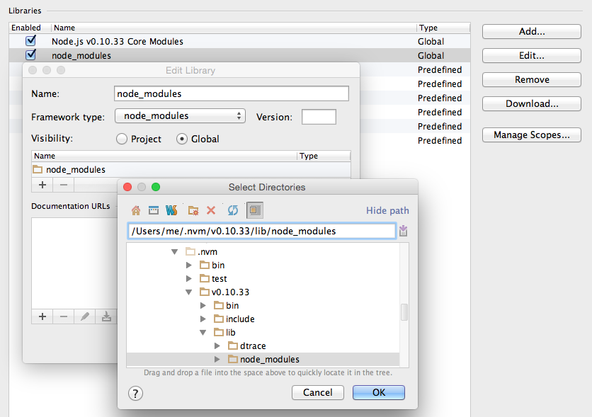 WebStorm の Node.js 開発環境を構築する #npm - Qiita