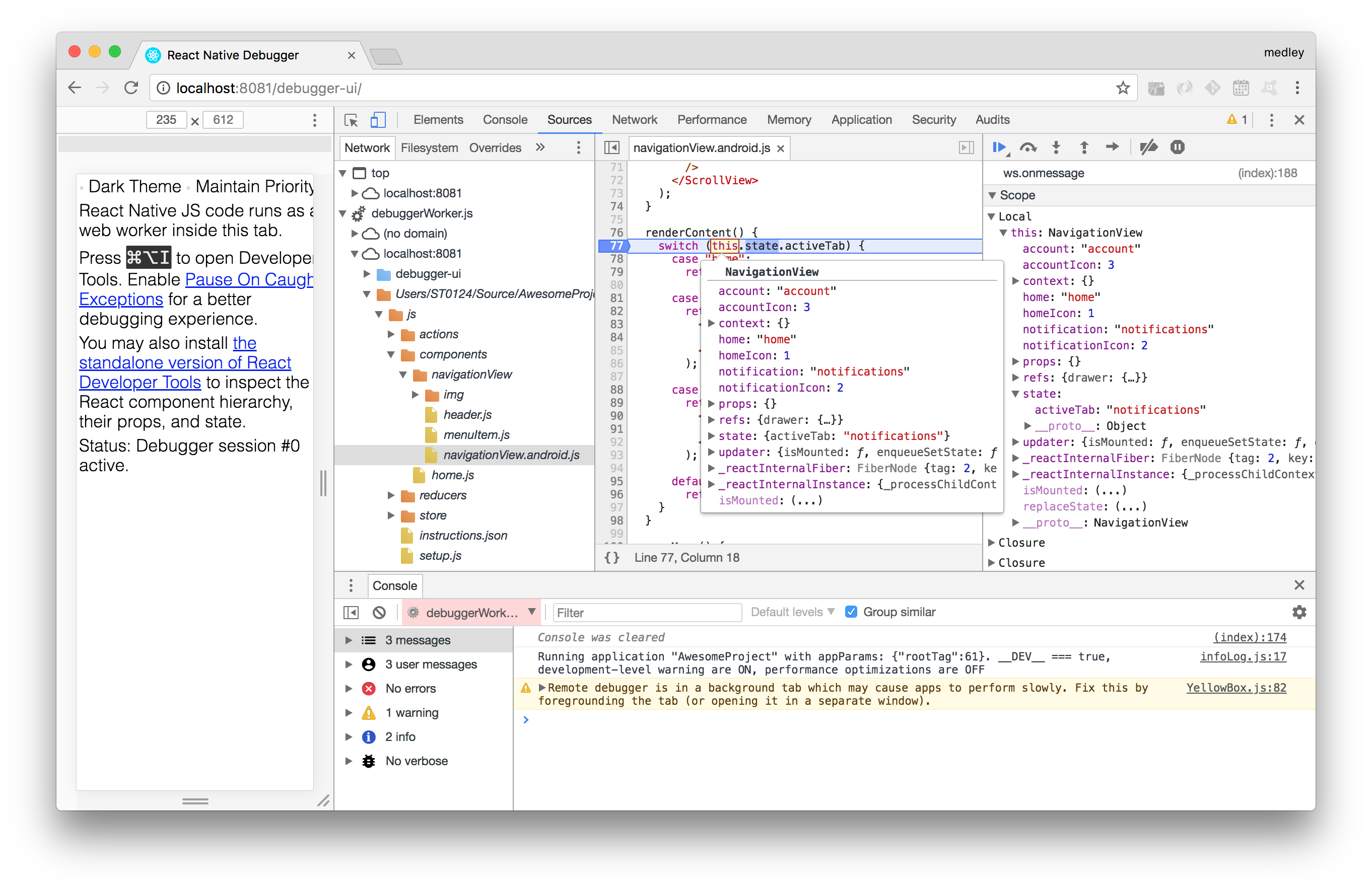 React Nativeのデバッグ方法 Reactnative Qiita