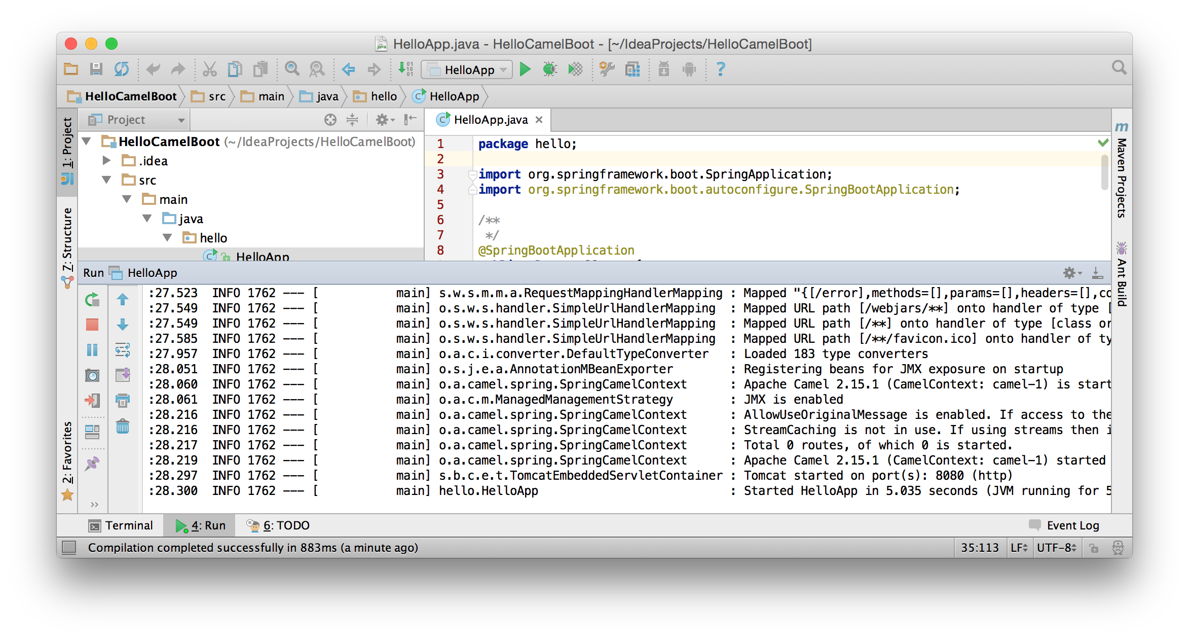 Spring boot を使った超高速開発 - Apache Camel #Java - Qiita