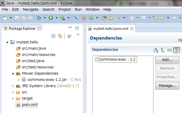 Eclipse+Maven という便利な開発環境をインストールからプロジェクト作成まで #Java - Qiita