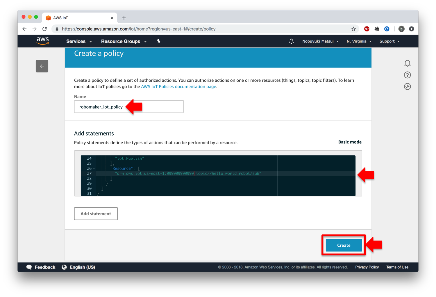 AWS RoboMaker応用 ~AWS IoT Coreとの連携~ #ROS - Qiita