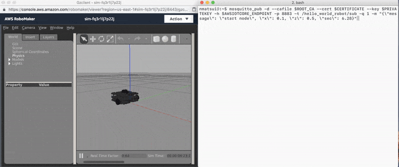 AWS RoboMaker応用 ~AWS IoT Coreとの連携~ #ROS - Qiita