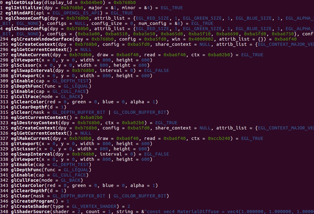 [Linux][OpenGL/EGL] apitraceの使い方まとめ #Linux - Qiita