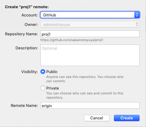 Xcodeでgit機能を使う(プロジェクトの作成からgithubにpushするまで) #GitHub - Qiita