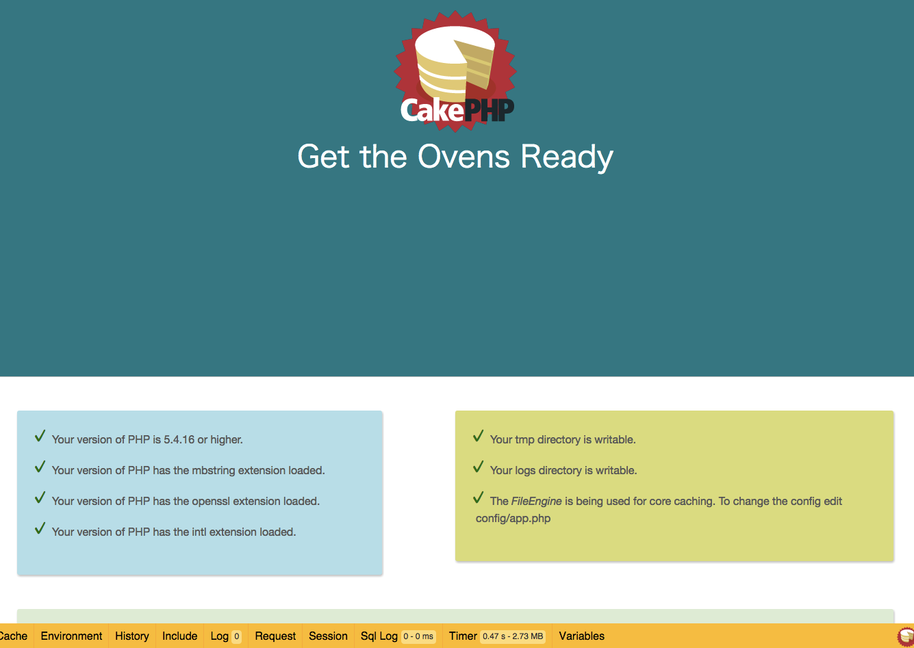 CentOS6にてCakePHP3.0を動かすまでの覚書 #VirtualBox - Qiita