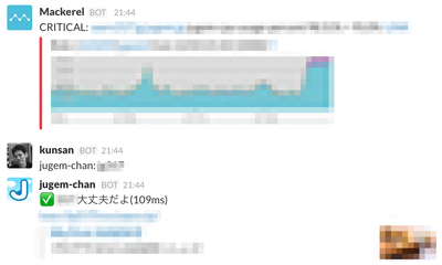 Mackerel、Treasure Data、Slackを組み合わせて障害検知の初動をサポートする #Hubot - Qiita