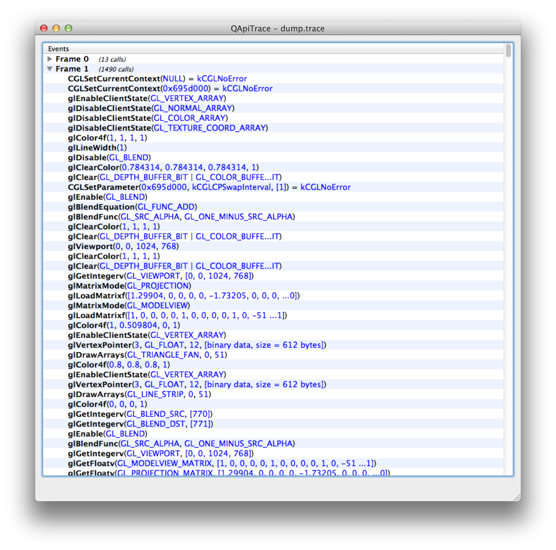 apitraceを使ってみる(まだよくわかっていない) #OpenGL - Qiita