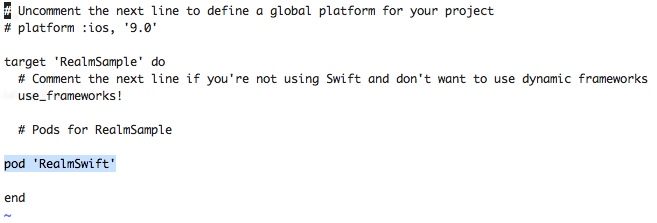 Swift3でRealmSwift（サンプルあり） - Qiita