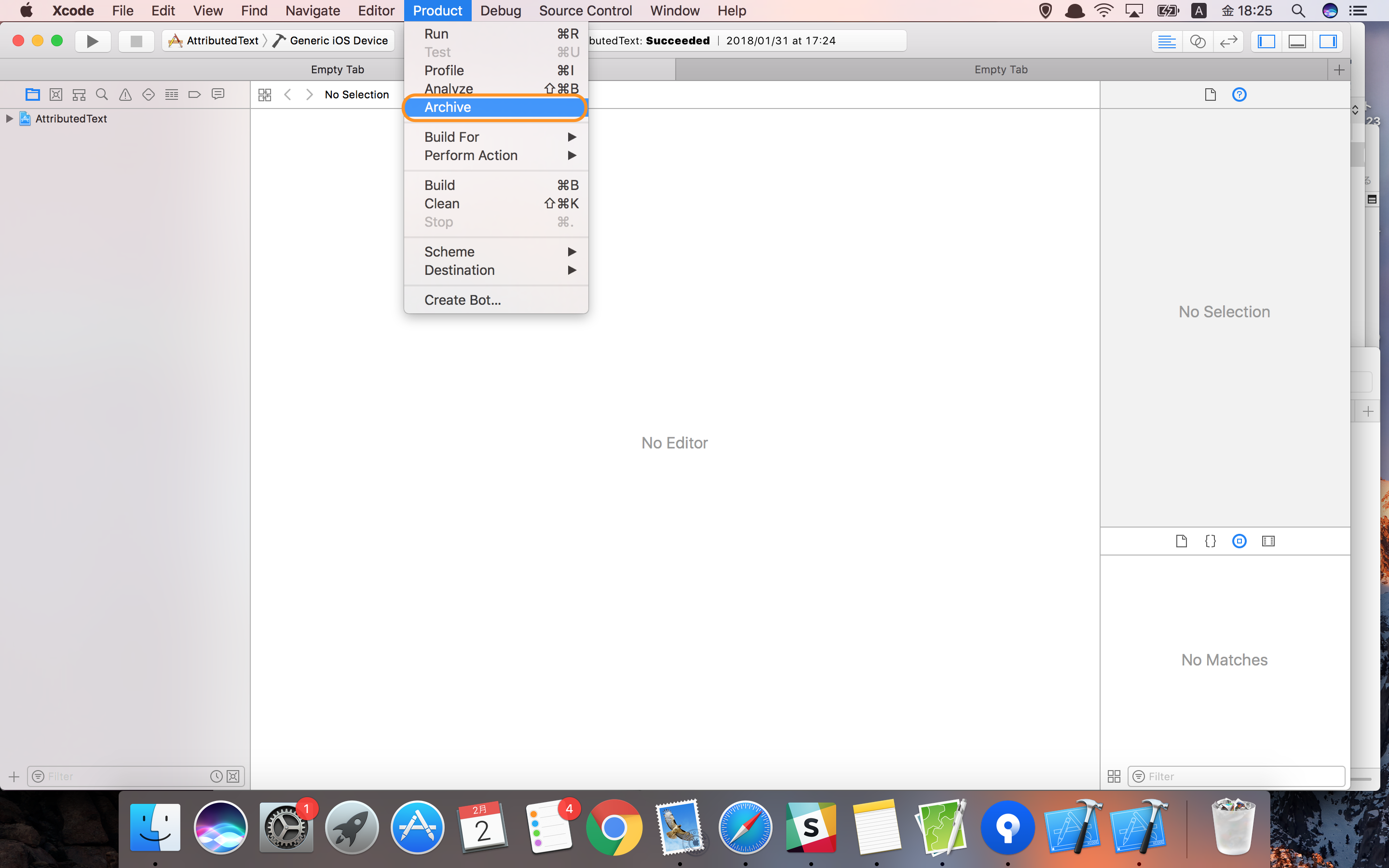 【Xcode】Archiveが選べないときの対処方法 #Swift - Qiita