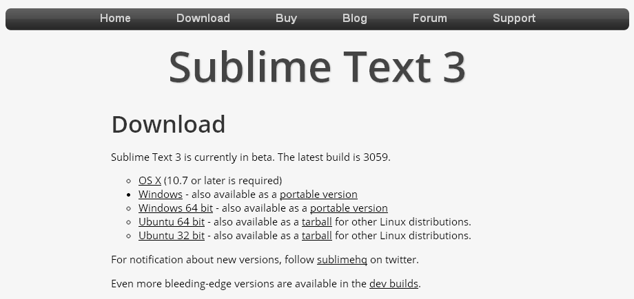 【Sublime Text 3】導入から初期設定まで(自分用メモ) #Windows - Qiita