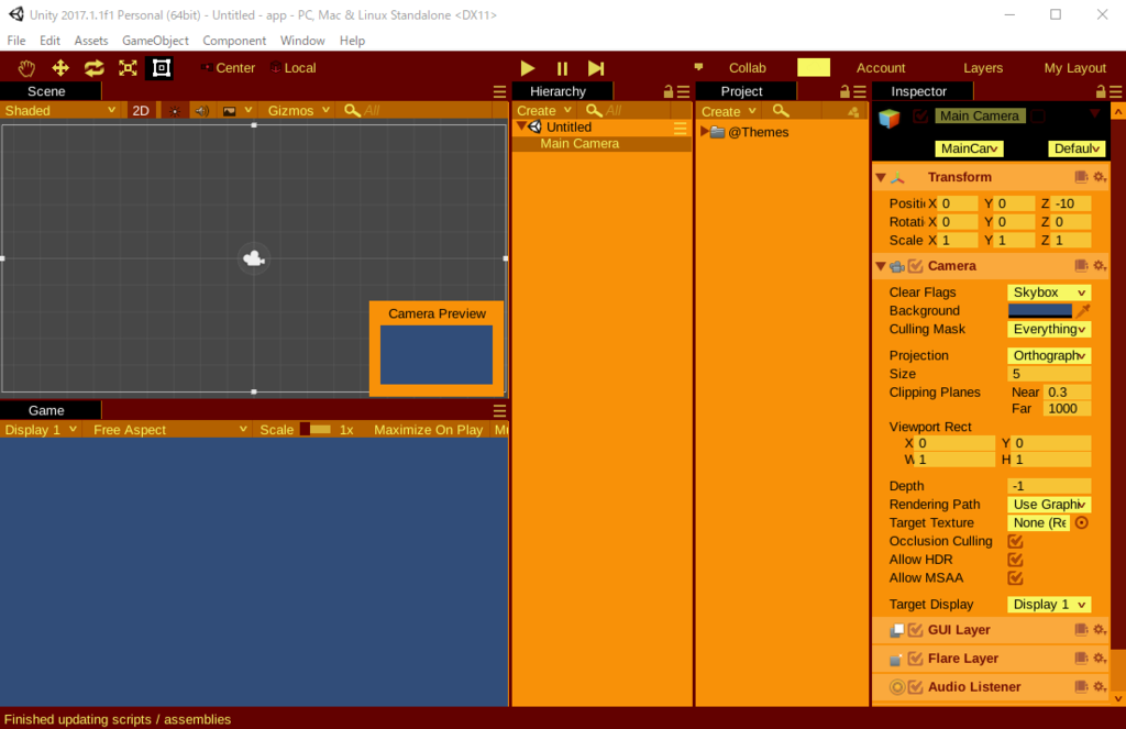 【Unity】Unity エディタのデザインを変更することができる「Zios Themes」紹介 #Unity3D - Qiita
