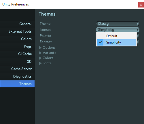 【Unity】Unity エディタのデザインを変更することができる「Zios Themes」紹介 #Unity3D - Qiita
