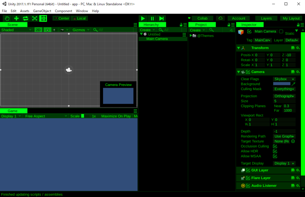 【Unity】Unity エディタのデザインを変更することができる「Zios Themes」紹介 #Unity3D - Qiita