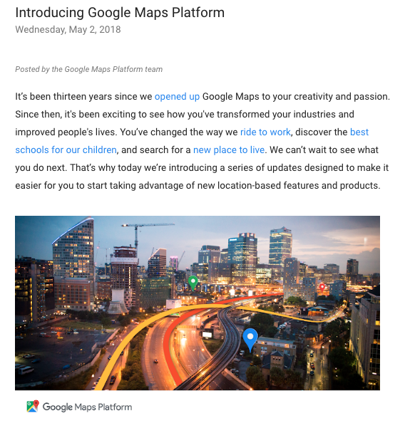 (2018/9) Google Mapsの料金体系について #GoogleMapsAPI - Qiita