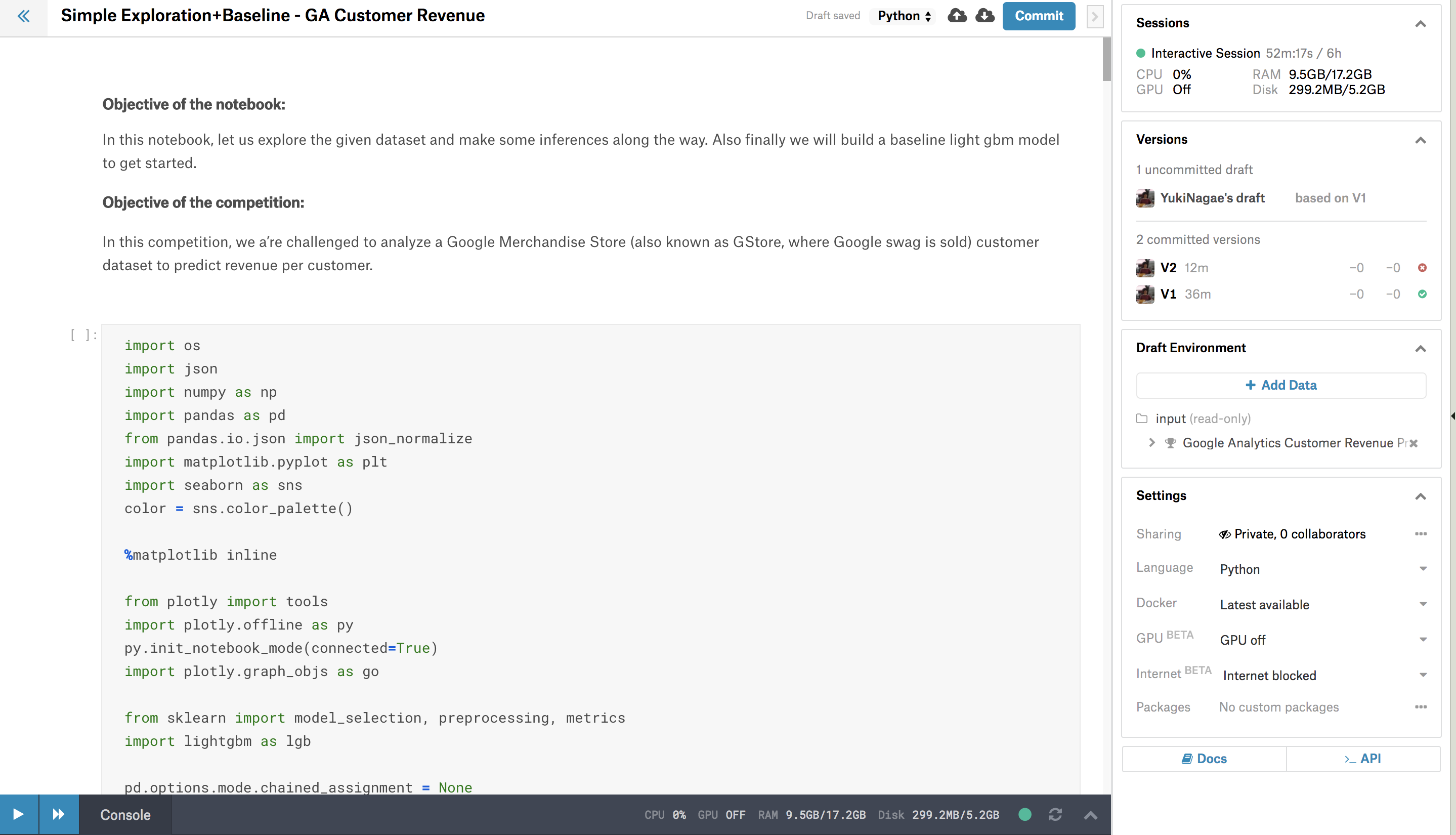 0から始めるkaggle超初心者向け入門 #Python - Qiita