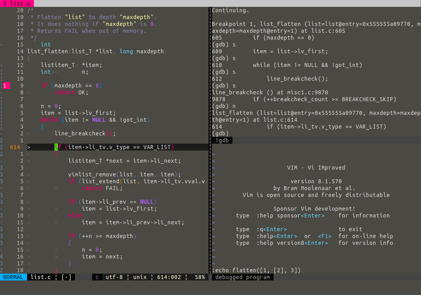 Vim本体に組み込み関数を追加するパッチを投げた #Vim - Qiita