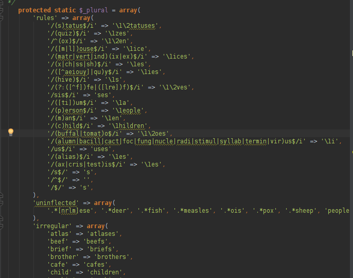 CakePHPのテーブル名「単語の複数形」について #Database - Qiita