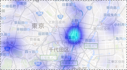 GoogleMapAPI のヒートマップの色を変える #JavaScript - Qiita