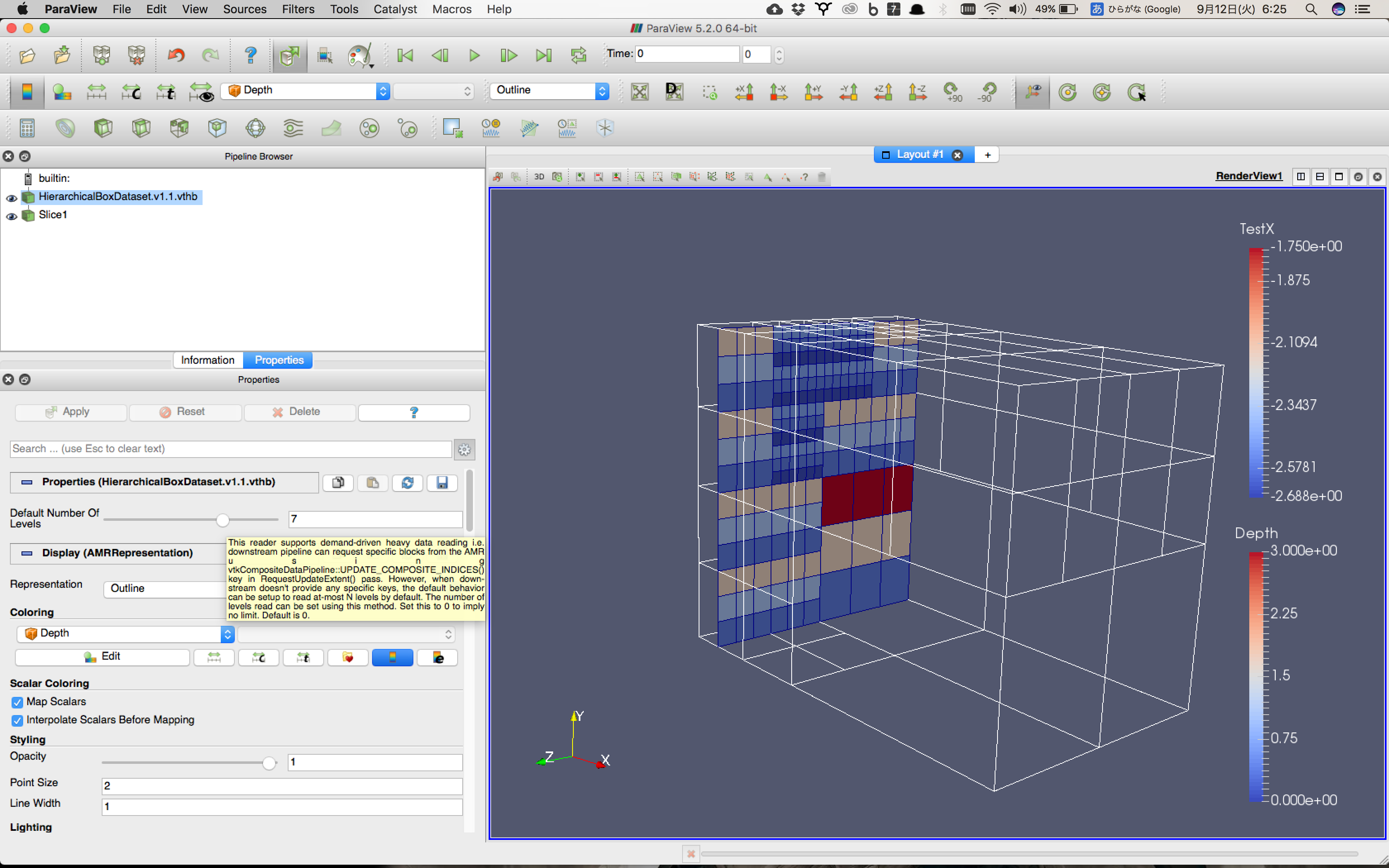 vtk形式によるブロック構造格子AMR(Adaptive Mesh Refinement)データの記述方法とParaViewによる可視化方法 #XML - Qiita