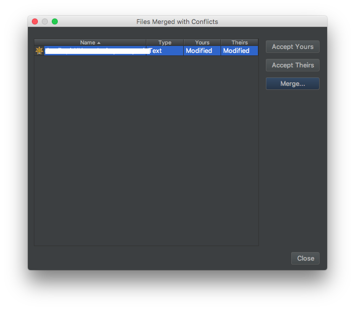 PhpStormエディターのGitコンフリクト解消ツール #Git - Qiita