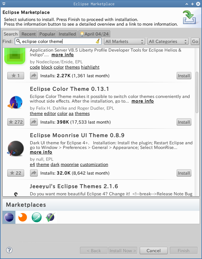 Eclipse を黒くする #JavaScript - Qiita