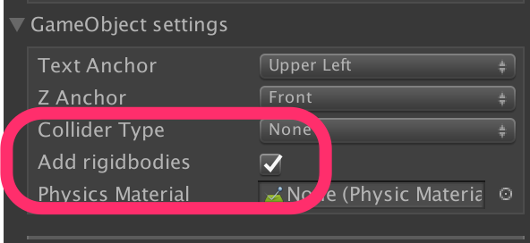 Unityで文字の3Dモデルを作る（FlyingText3Dアセット編） #Asset - Qiita