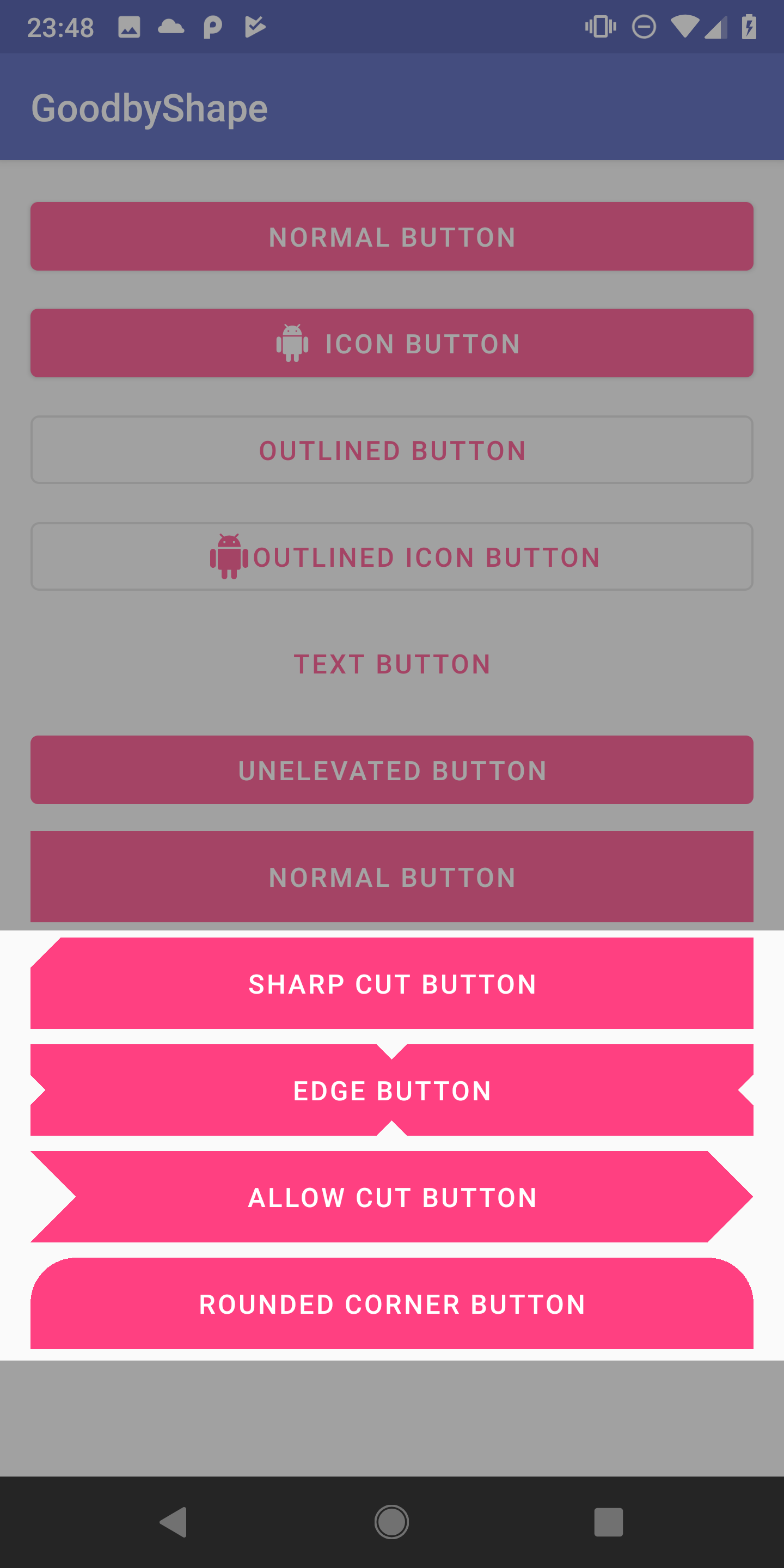 Goodbye `shape` - AndroidのMaterialButtonがすごい良かった話 #Android - Qiita