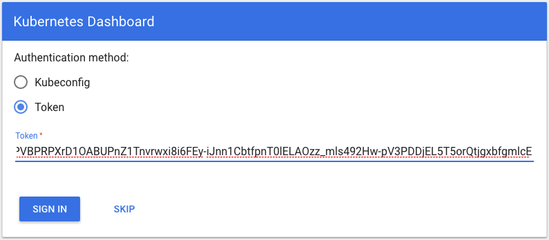 【ibm Cloud K8s】webui Dashboardへの認証方法のメモ Qiita 5688