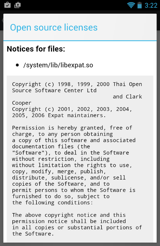 オープンソースライセンス表記のテンプレート #Android - Qiita