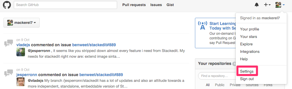 GitHubにssh接続できるようにする #.github - Qiita