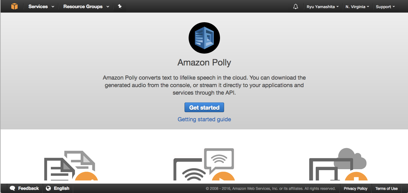kintone gets lifelike speech from text via Amazon Polly #AWS - Qiita