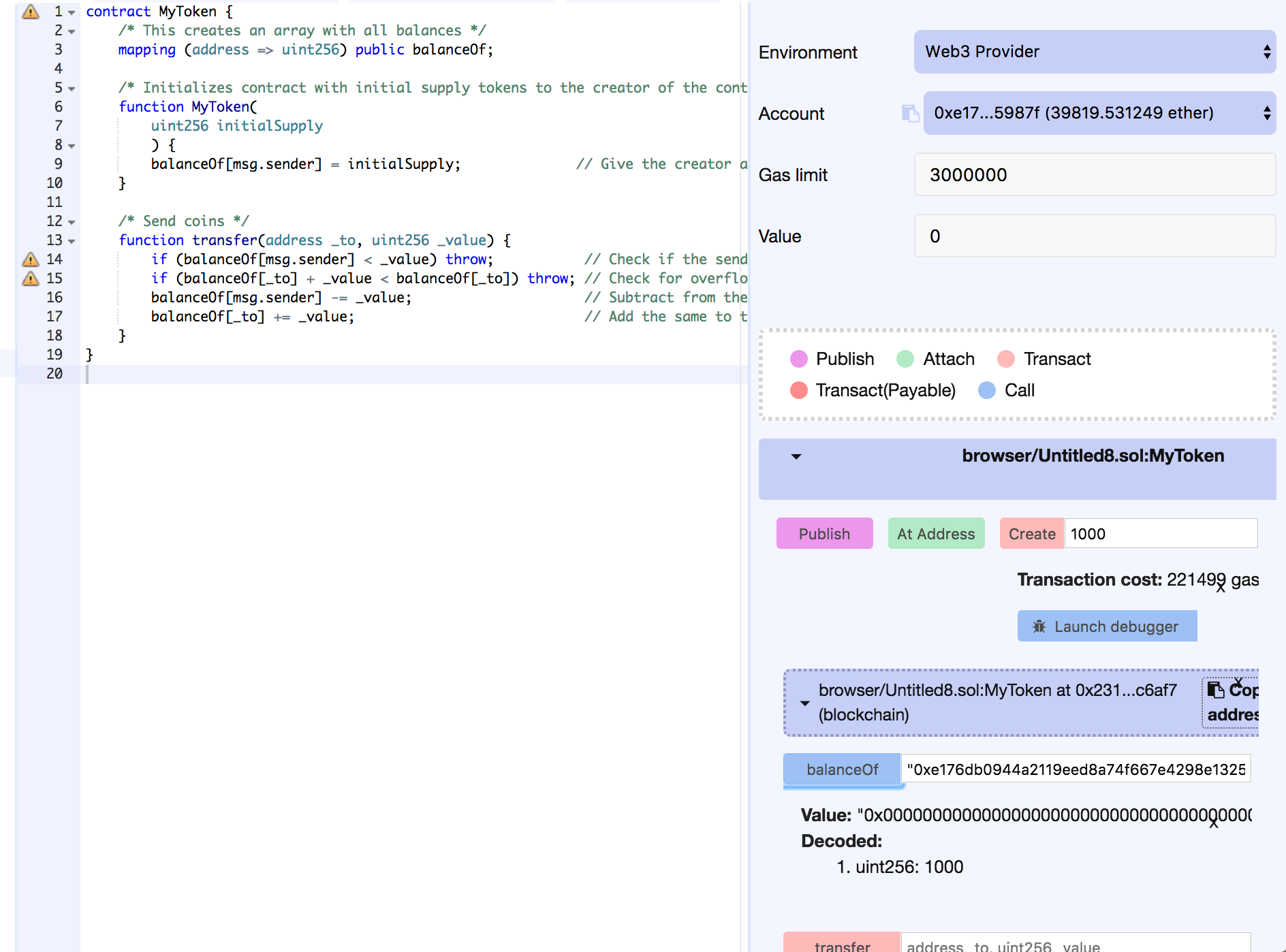 Web3jsを使ってjavascriptからethereumのスマートコントラクトを制御する Smartcontract Qiita
