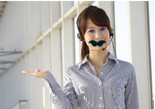 SwiftとCIDetectorで効率よくアイドルの写真にヒゲを書き加える方法 #iOS - Qiita