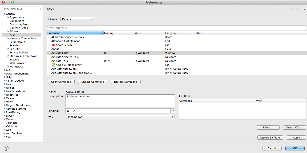 Eclipseの設定(Macバージョン) #Eclipse - Qiita