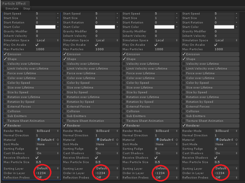 【Unity】ParticleSystemのsortingOrderをスクリプト側から変更する #unity5 - Qiita