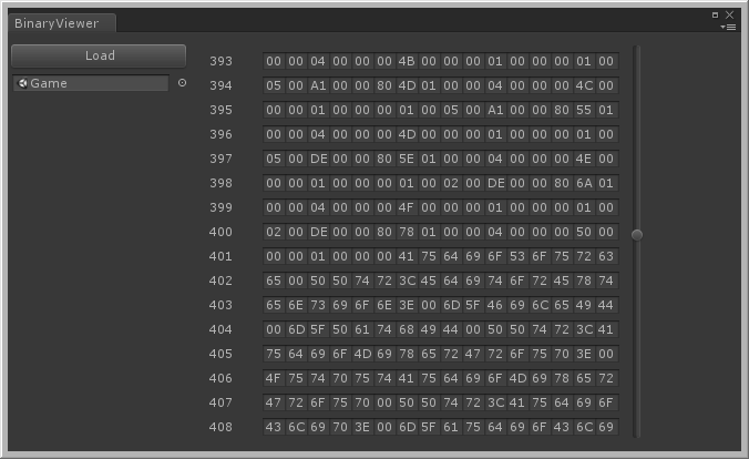 【Unityエディター拡張】ファイルの中身をバイナリで表示するEditorWindowを作ってみた #Unity - Qiita