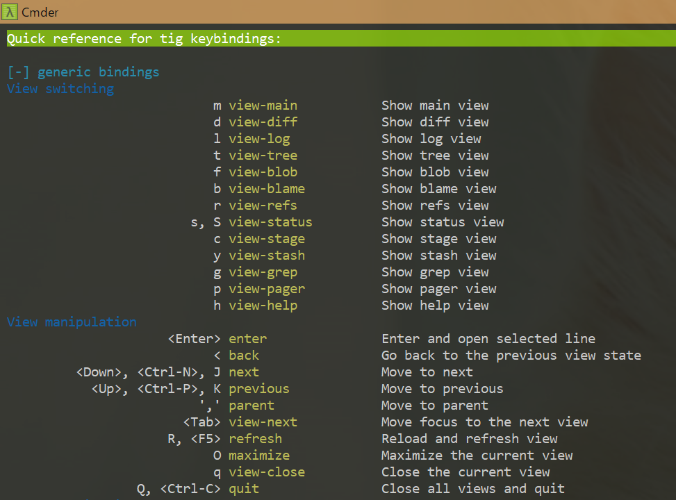 TigがWindowsにやってきたのでチュートリアルをまとめる #Git - Qiita