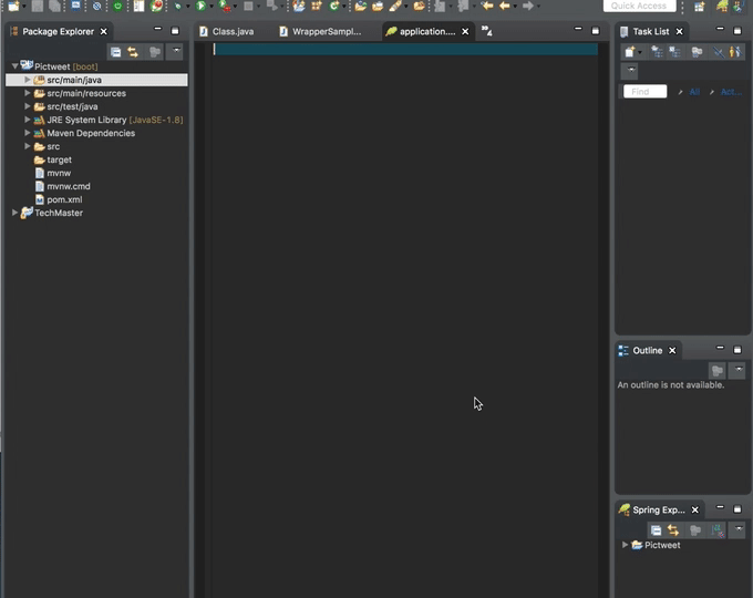 苦しんで覚えたEclipse（STS）のショートカットキー（随時更新） #Eclipse - Qiita