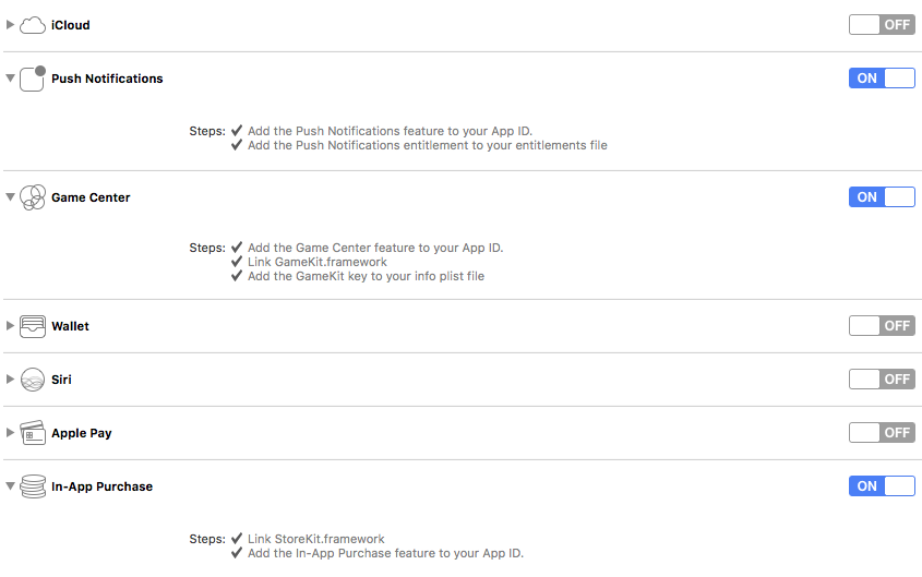 Unity5のPostProcessBuildでXcode Capabilityの設定する方法 #Unity - Qiita
