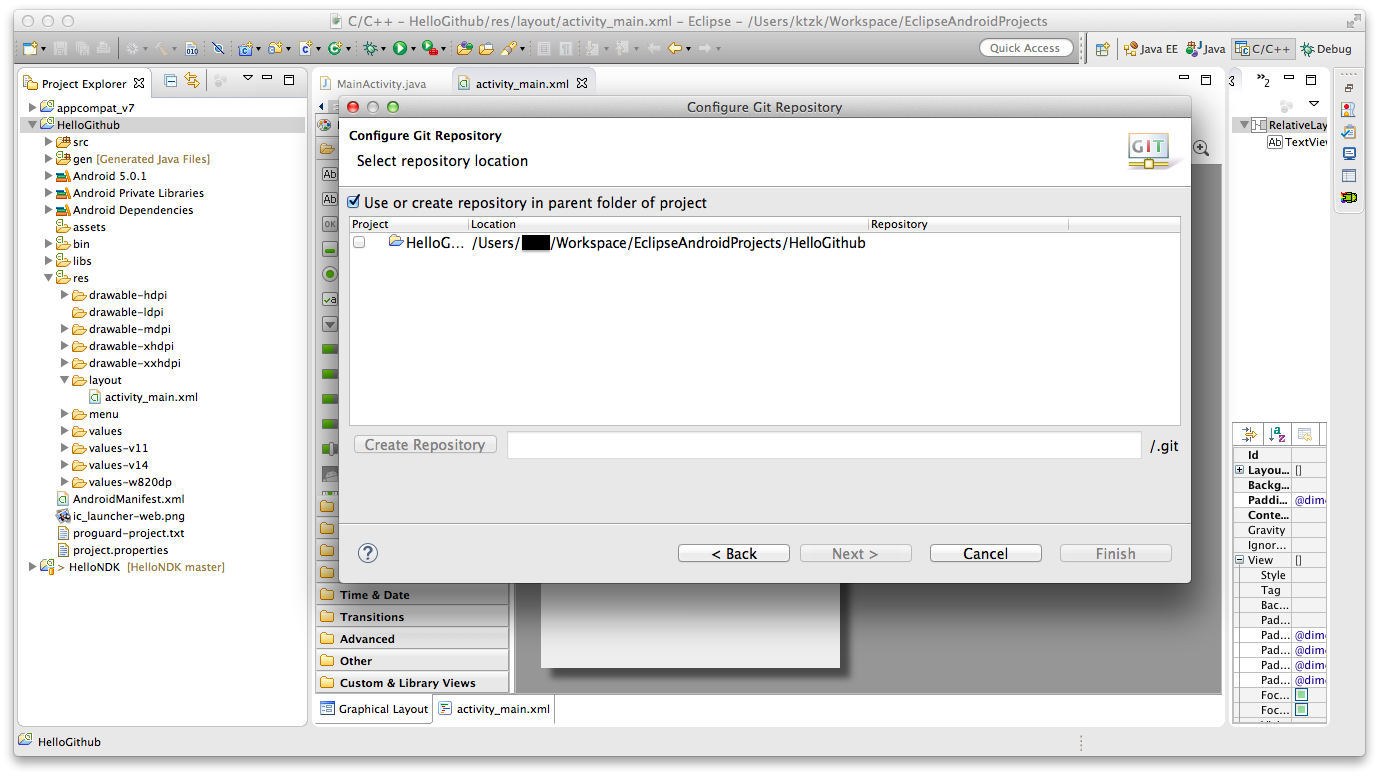 Eclipse 上から新規プロジェクトを Github に Push する方法 #GitHub - Qiita