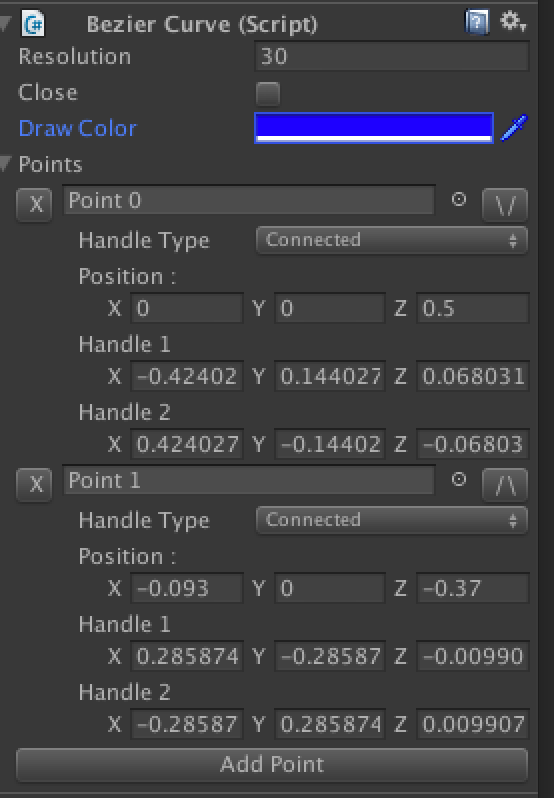 Bezier Curve Editorでベジェ曲線の動きをさせる #Unity - Qiita