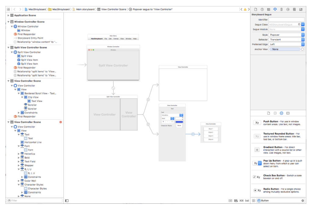 Xamarin.Mac開発でStoryboardを初めて触る人に贈る、Xamarin公式 Working with Storyboards の日本語訳記事 #C# - Qiita