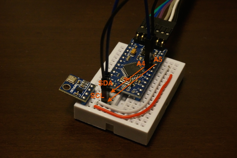 Arduino Pro Mini+BMP180でI2Cを試す #電子工作 - Qiita