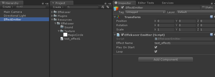 Effekseerでエフェクトを作成してUnityで再生する #Unity - Qiita