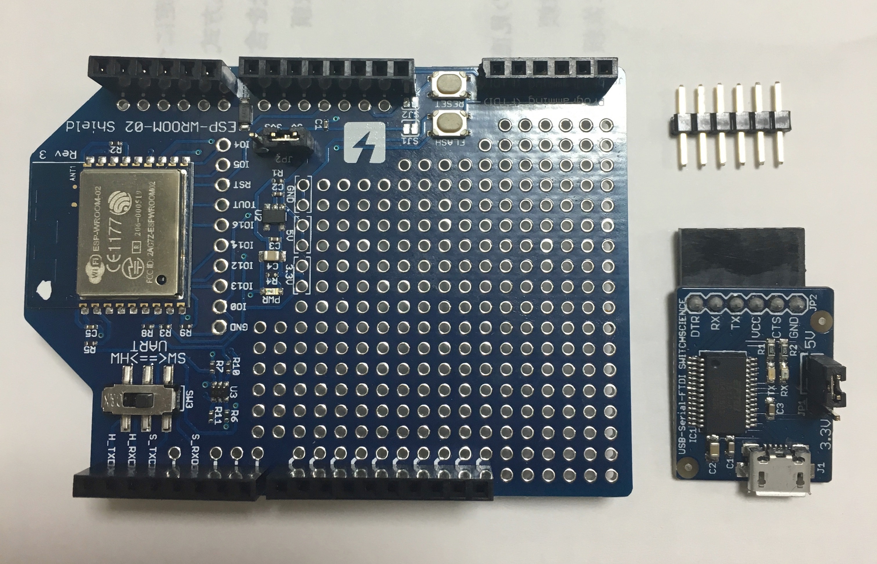 ESP-WROOM-02 Wifi シールドのfirmwareを書き換える #ESP8266 - Qiita