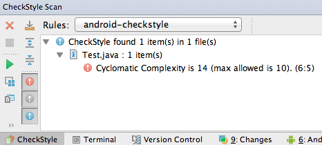 AndroidStudio+Checkstyleで循環的複雑度を自動チェックする #Java - Qiita